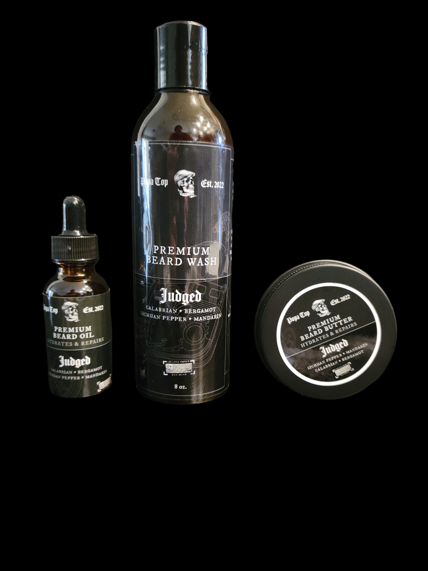 Live Twisted Beard Kit | Popa Top Inc